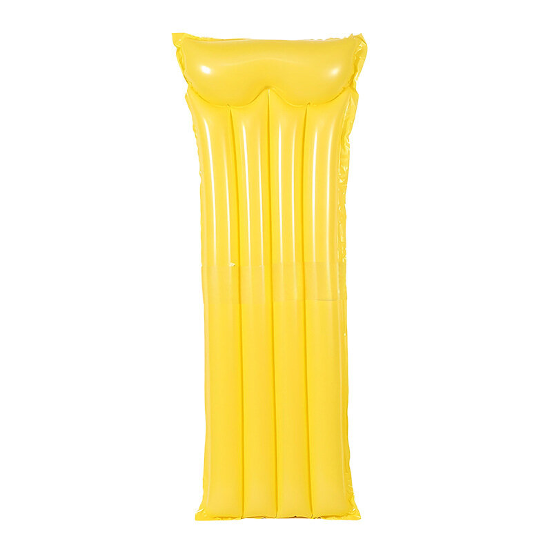 Сюнь новый надувной плавучий бассейн красный бассейн надувной гамак складной шезлонг желтый_173*65cm