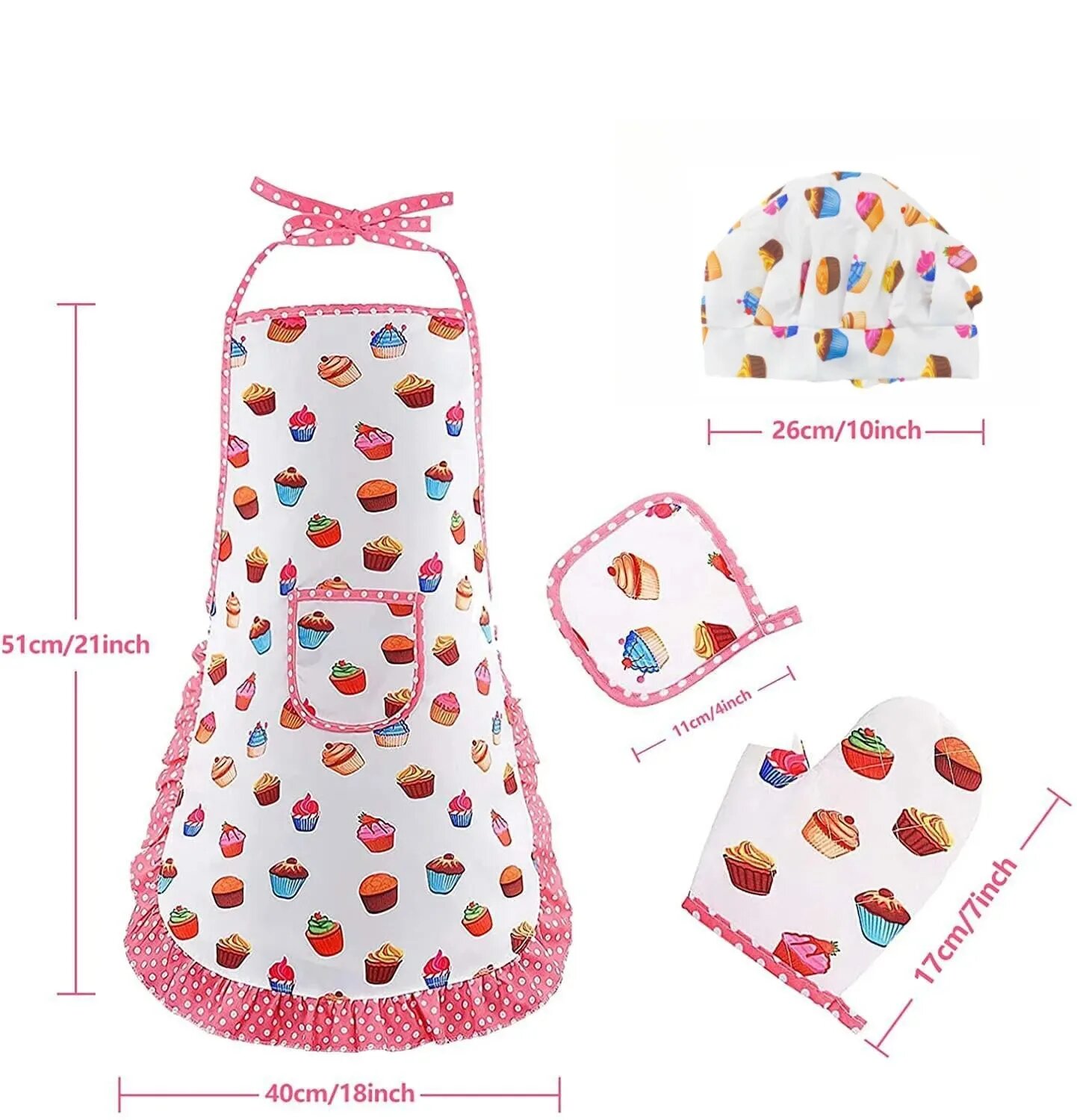 Детский набор для выпечки, 4шт, цвет 4pcs