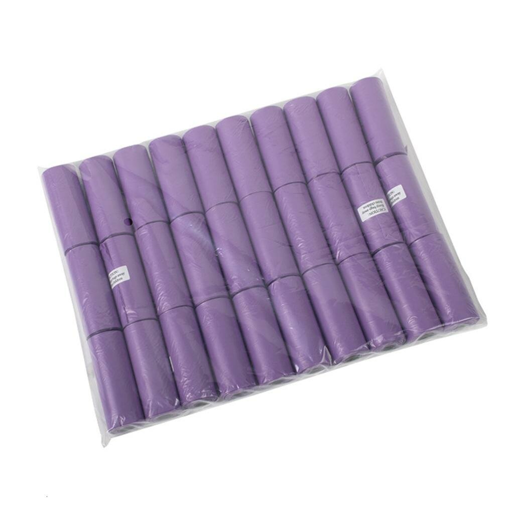 Компостируемые непродуваемые пакеты для собачьих отходов, Фиолетовый