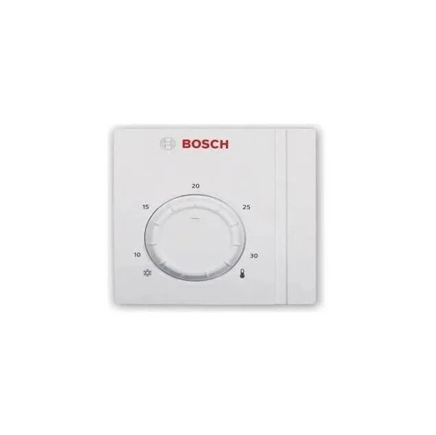 Bosch Терморегулятор/термостат до 1Вт Для водопровода, Для газового котла, белый