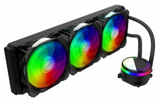 Система охлаждения жидкостная ALSEYE M360B LGA115x, LGA1200, LGA1366, LGA1700, LGA2011/2011-3, LGA2066, AM2/+, AM3/+, AM4, FM1/2/2+, 800-2000rpm, RGB