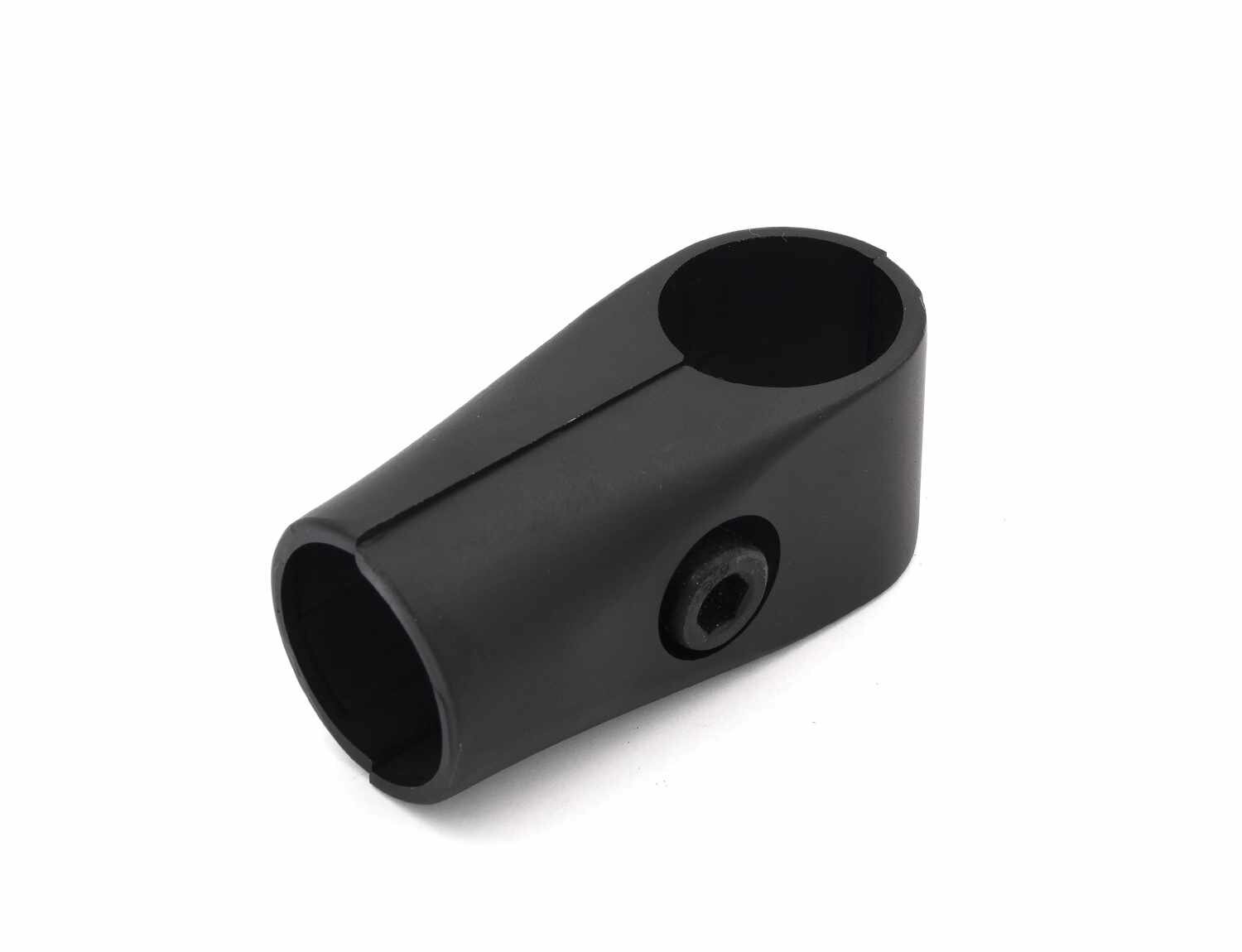 Соединитель Т-образный для 2-х труб30x15 мм, цвет черный