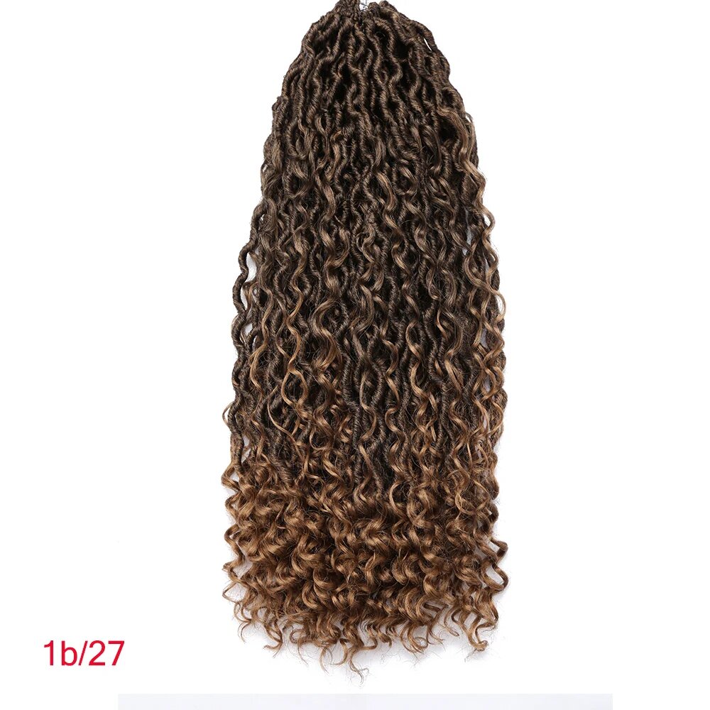 Локоны дреды 18" 1B27, 5шт/лот