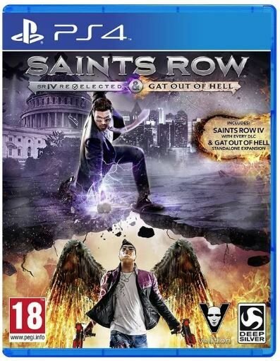 Игра Saints Row IV Re-Elected & Gat Out of Hell для Playstation 4. Уцененный товар