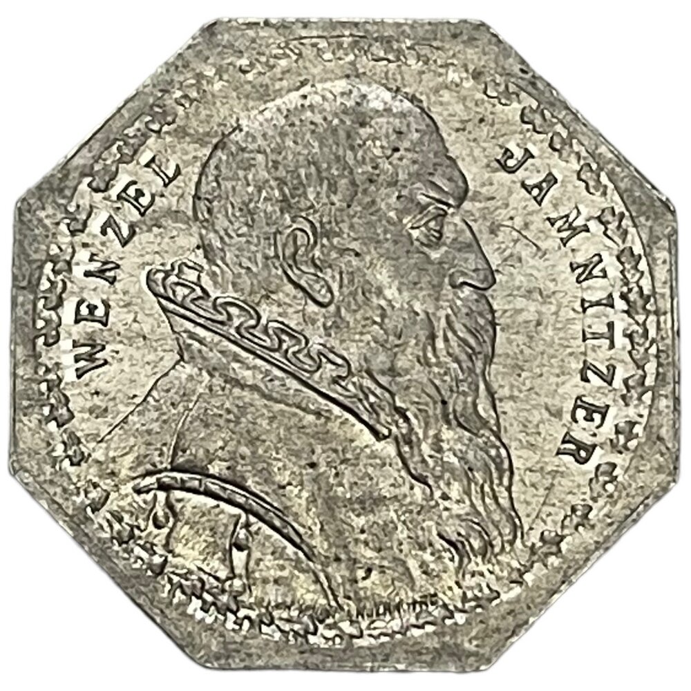 Германия, Нюрнберг 20 пфеннигов 1920-1921 гг. (Трамвайный токен - Венцель Ямницер)