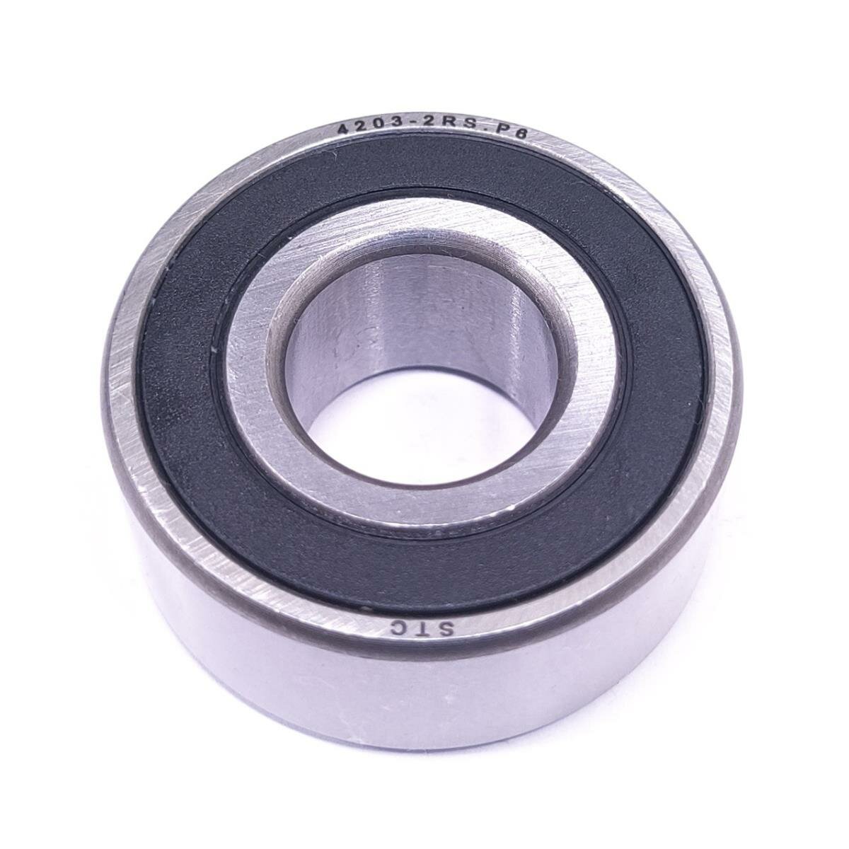 Подшипник 4203-2RS. P6 STC (17x40x16) шариковый двухрядный