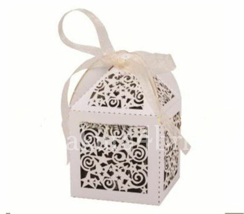 Бонбоньерки Sakura Белый восторг 6 - Упаковка, 30 шт