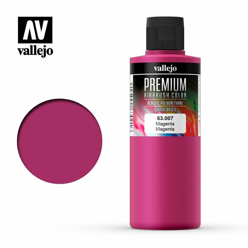 Краска Vallejo серии Premium Color - Magenta 200мл.