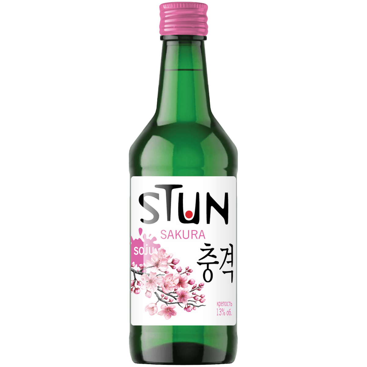 Аперитив STUN Soju Sakura 0,375 л