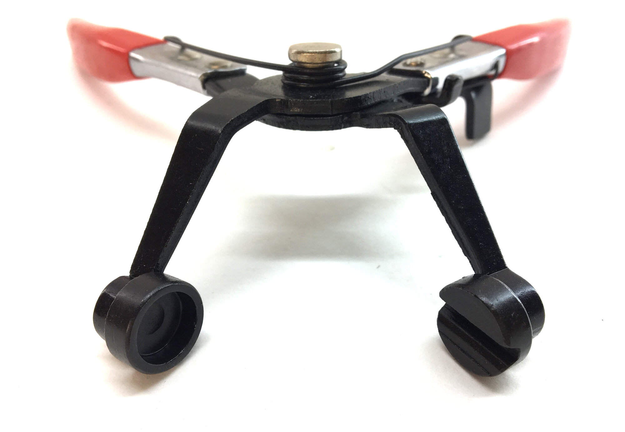 Клещи для самозажимных ( пружинных ) хомутов изогнутые