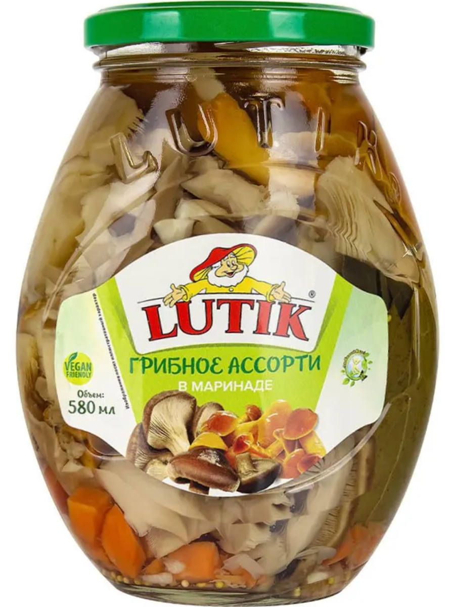 Ассорти грибное в маринаде 580мл