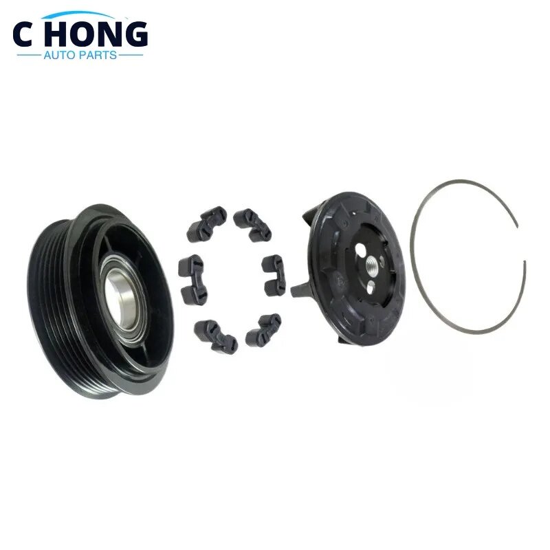 Оригинальный производитель, воздушный компрессор воздушного кондиционера, шкив сцепления для JEEP COMPASS PATRIOT DODGE CALIBER 2,0 2,4, 55111410AF 55111410AD