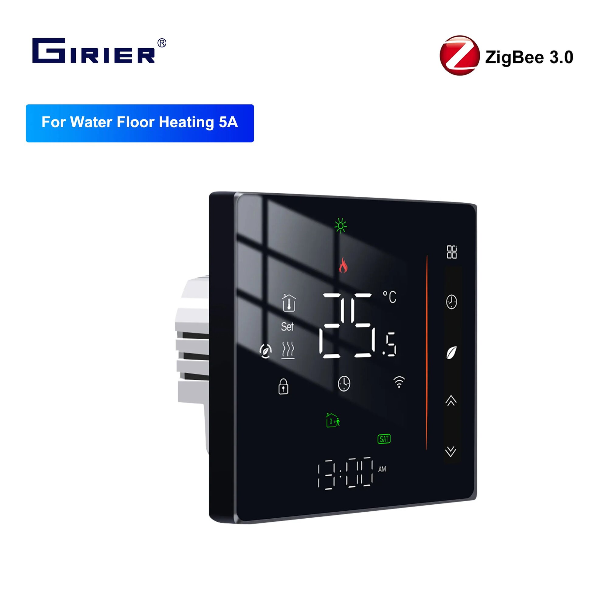 GIRIER ZigBee 3.0 Термостат для теплого пола 5A