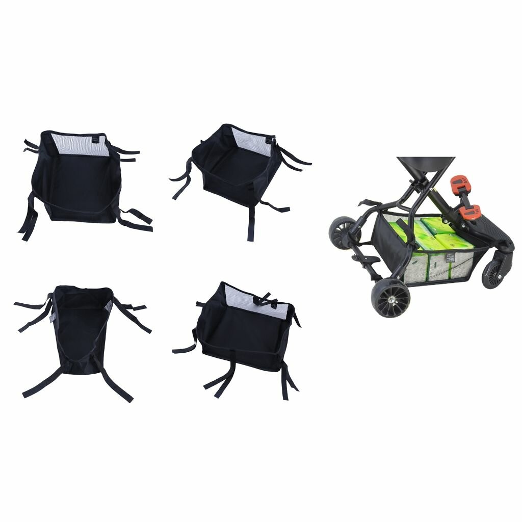 Корзина для хранения коляски-Универсальная треугольная корзина гуляющего ребенка