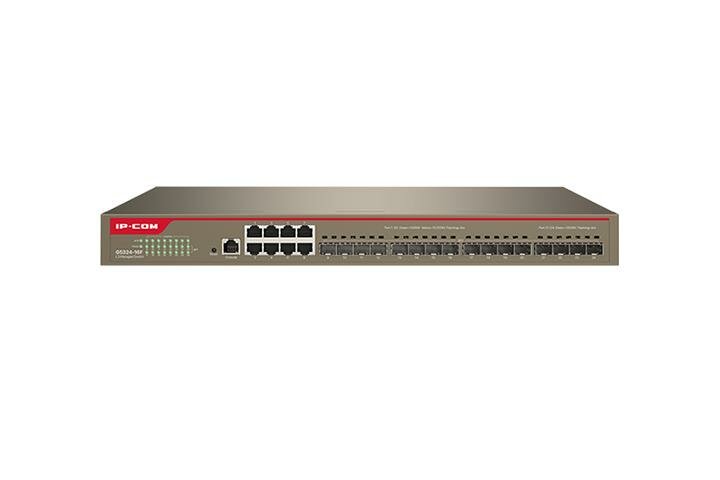 IP-COM G5324-16F Коммутатор облачный управляемый L3, 8x1 Гбит/с, SFP 16x1 Гбит/с