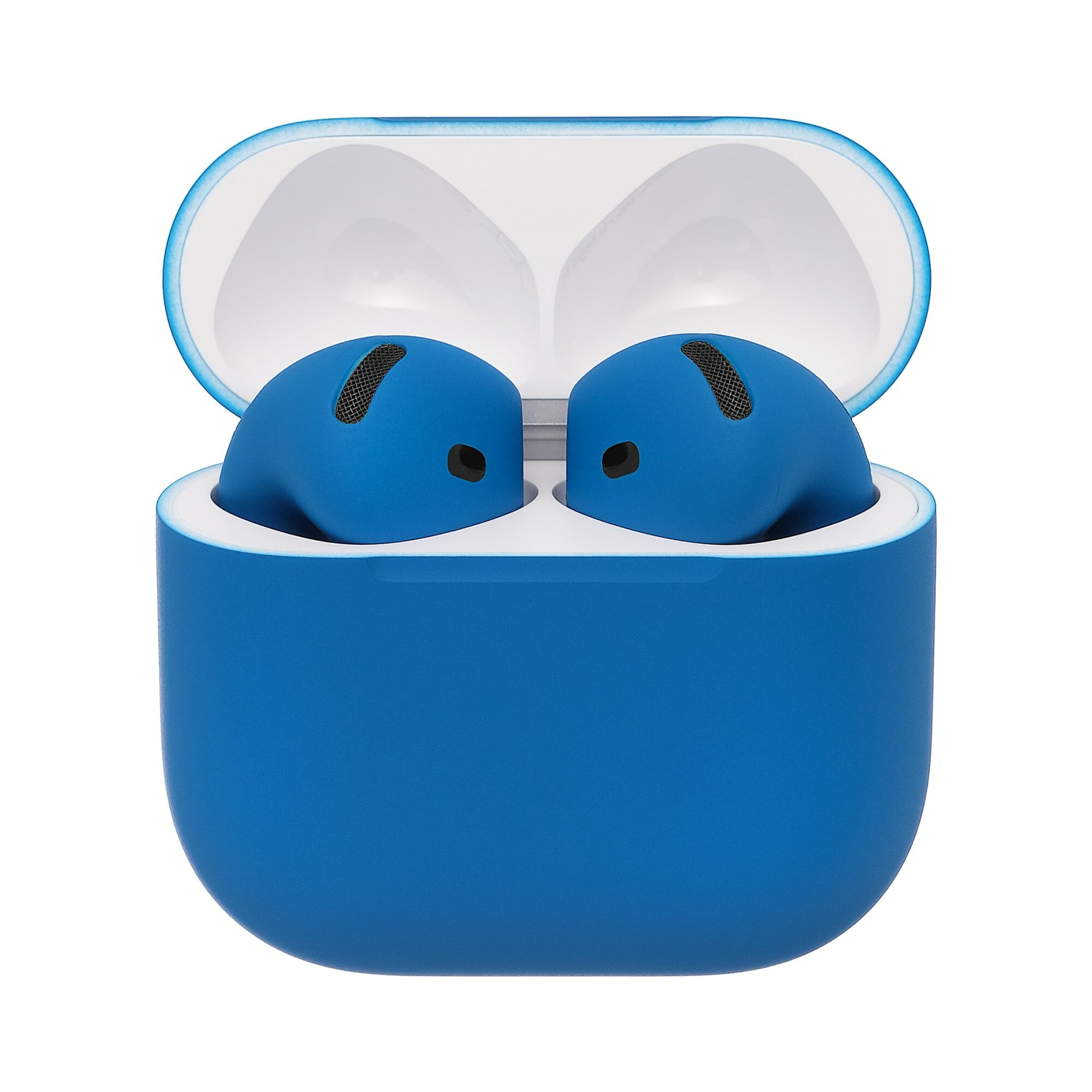 Беспроводные наушники Apple AirPods 4 (4-го поколения) USB‐C (Type-C) без активного шумоподавления custom, светло-синие