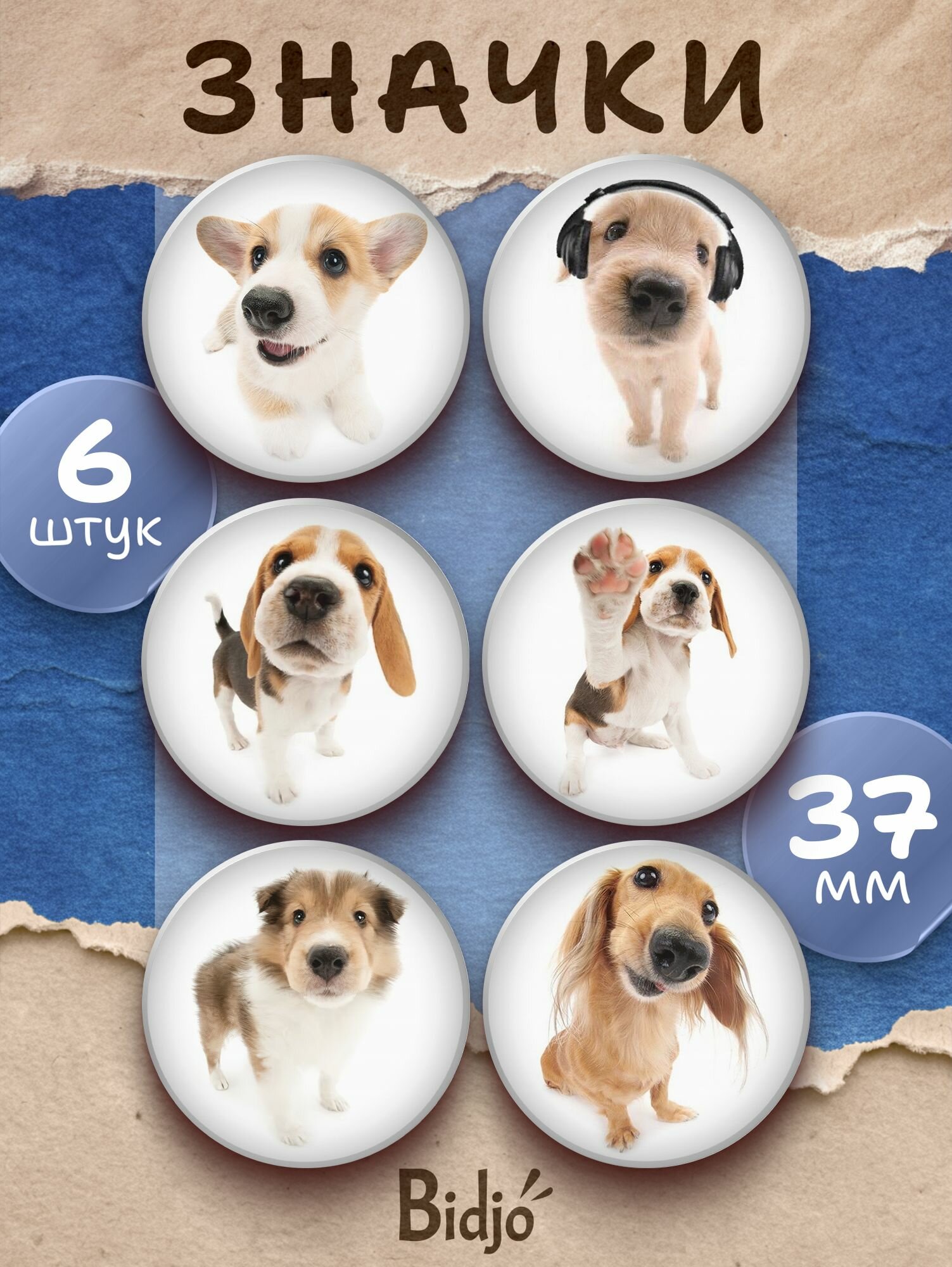 Набор значков