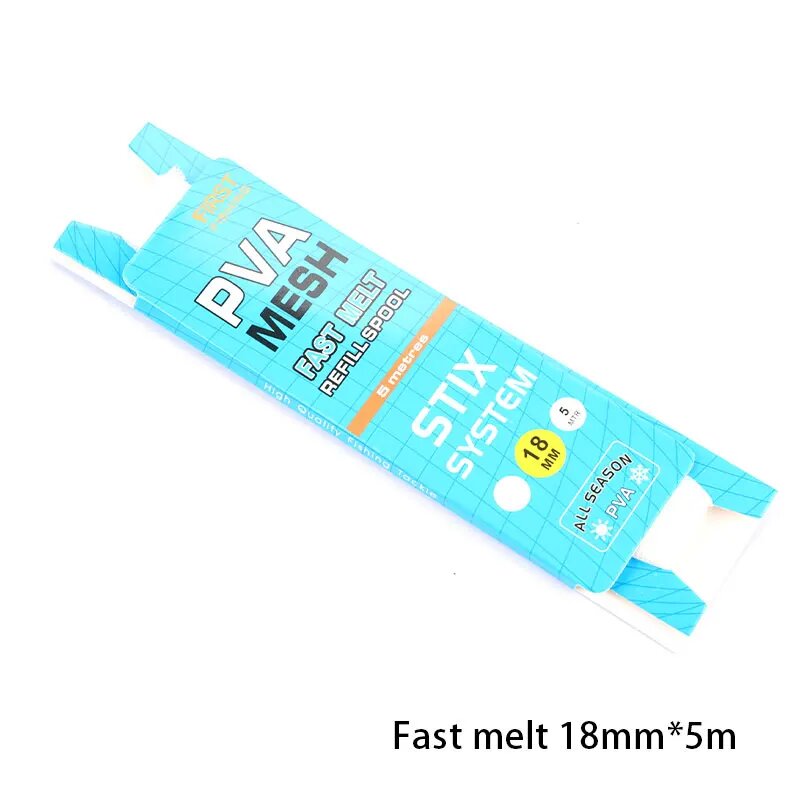 GUOMUZI Медленно плавящаяся PVA сетка для рыбалки 5 м 18mmx5m