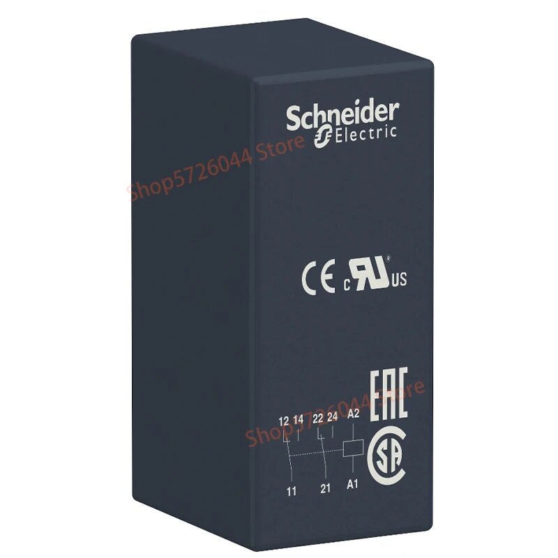 Schneider RSB2A080BD промежуточное реле интерфейса RSB 24 В постоянного тока 2NO + 2NC 8A
