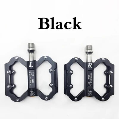 Педали TiTo Titanium Ultralight MTB 1 пара Black