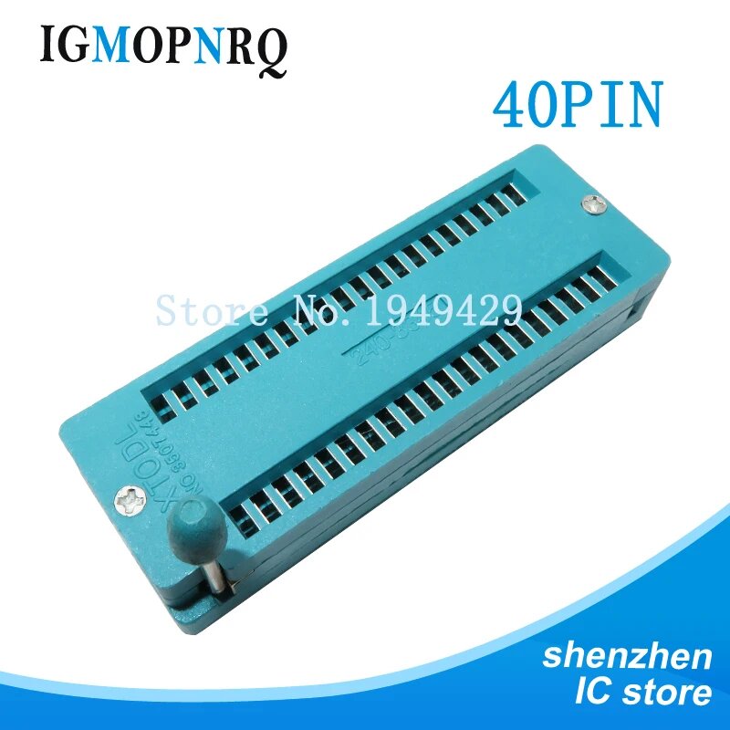 40 PIN IGMOPNRQ IC Lock Seat, зеленый