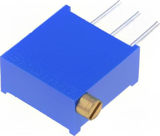 Потенциометр BOURNS 3296X-1-103LF Потенциометр монтажный многооборотный 10кОм 500мВт THT 10П 1шт