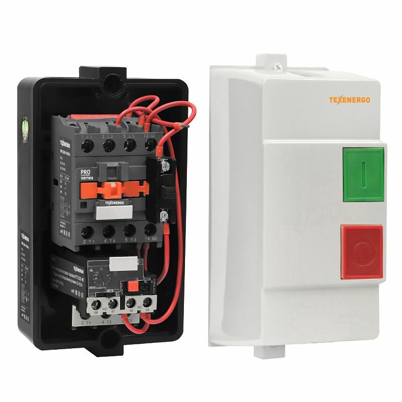 Пускатель магнитный ПМЛ 3220-32 220В 32А 1з У2 Б РТЛ 2053-М2 (23-32А) контактор в сборе Теxenergo PM3L32MR53