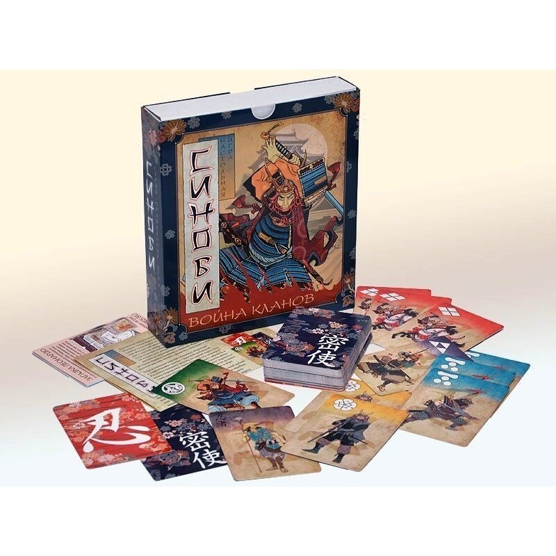 Настольная игра Правильные игры карточная "Синоби. Война кланов" (36912)