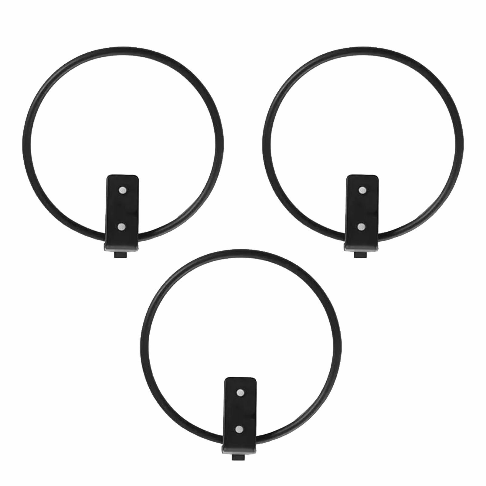 3шт 6-дюймовый держатель для цветочного горшка, кольцо, настенная металлическая вешалка для горшка для растений, в помещении, на открытом воздухе