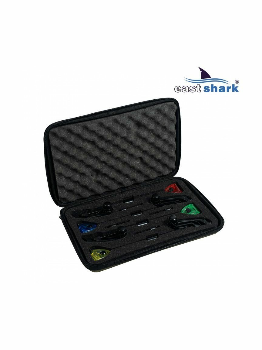 Набор свингеров для рыбалки EastShark 11-G 4шт. в кейсе