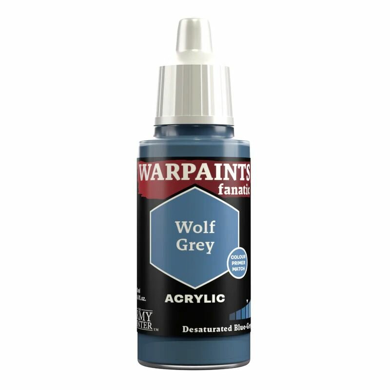Акриловая краска Army Painter Warpaints Fanatic: Wolf Grey