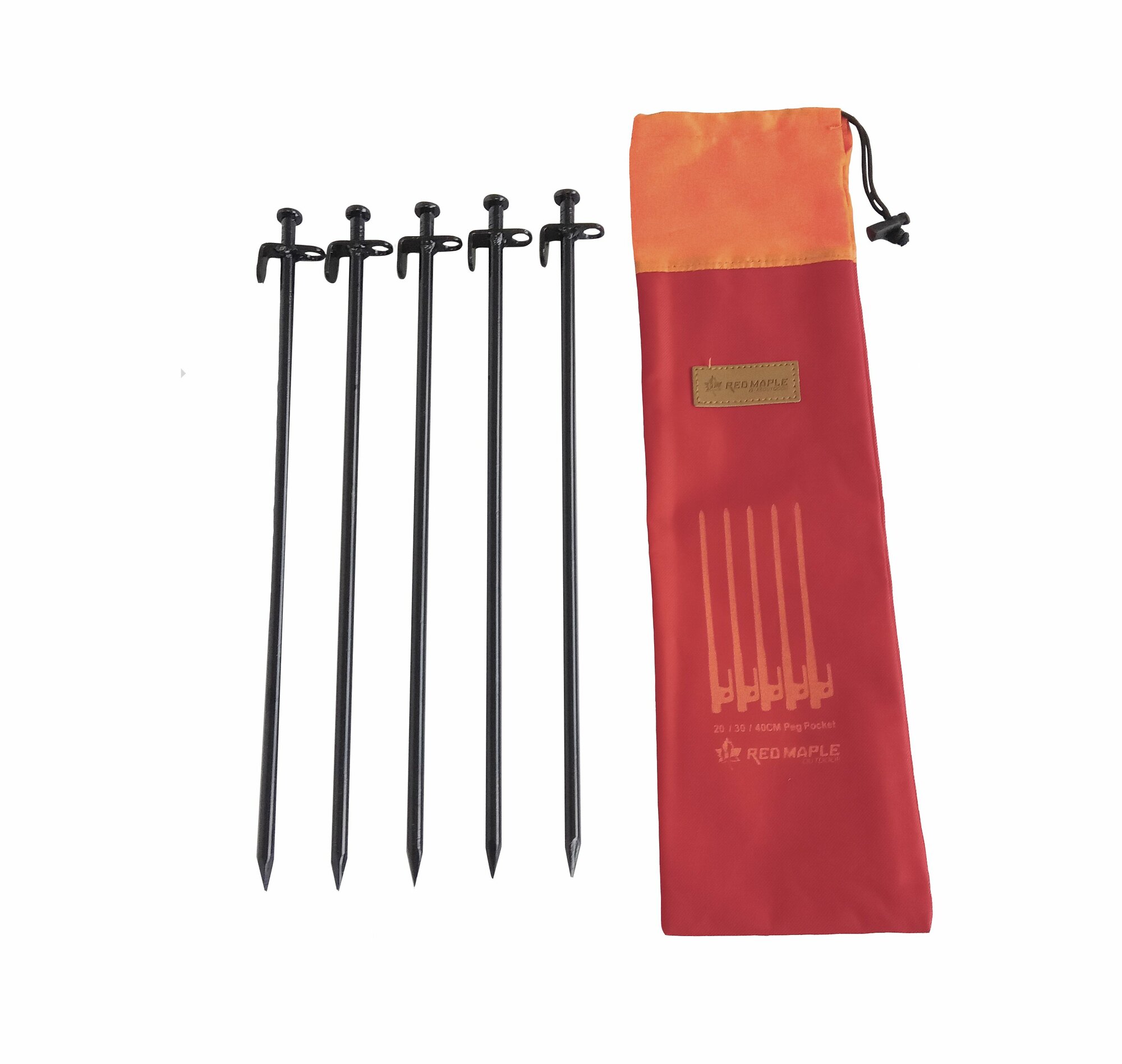 Набор кольев в чехле 5 шт. (длина 40 см.)