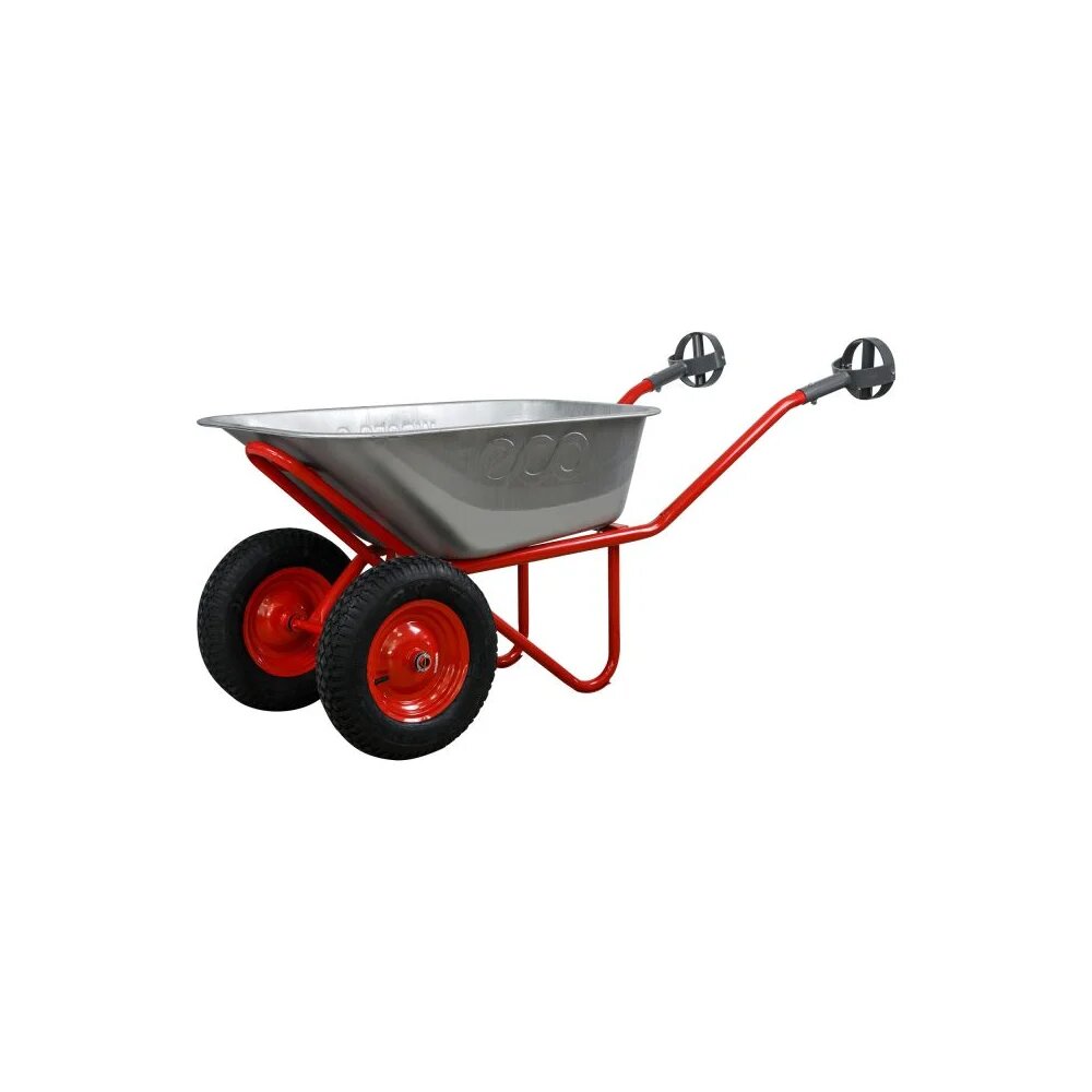 Тачка строительная ECO WB352-2 Comfort 130л, 350кг, 2 пневмоколеса 4.00-8 EC5310-1, для транспортировки материалов