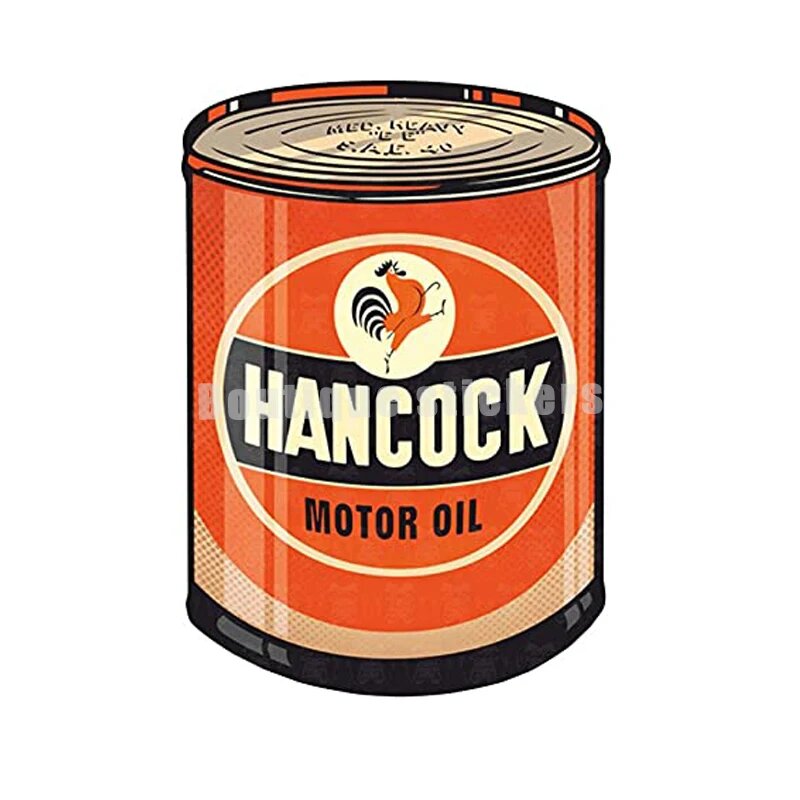 Наклейка винтажная гоночная США V8 Racing Oldtimer Old School ретро виниловый Золотой, 15cm