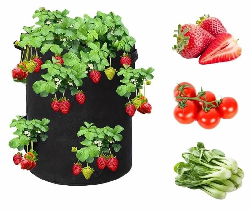 Мешок-горшок для растений, 35 см х 35см