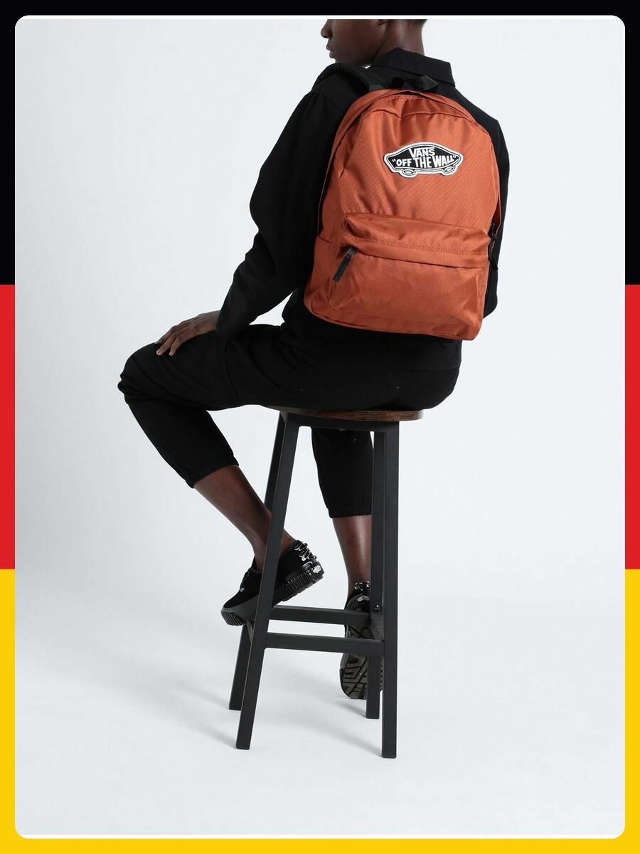 Рюкзак VANS WM REALM, кирпичный