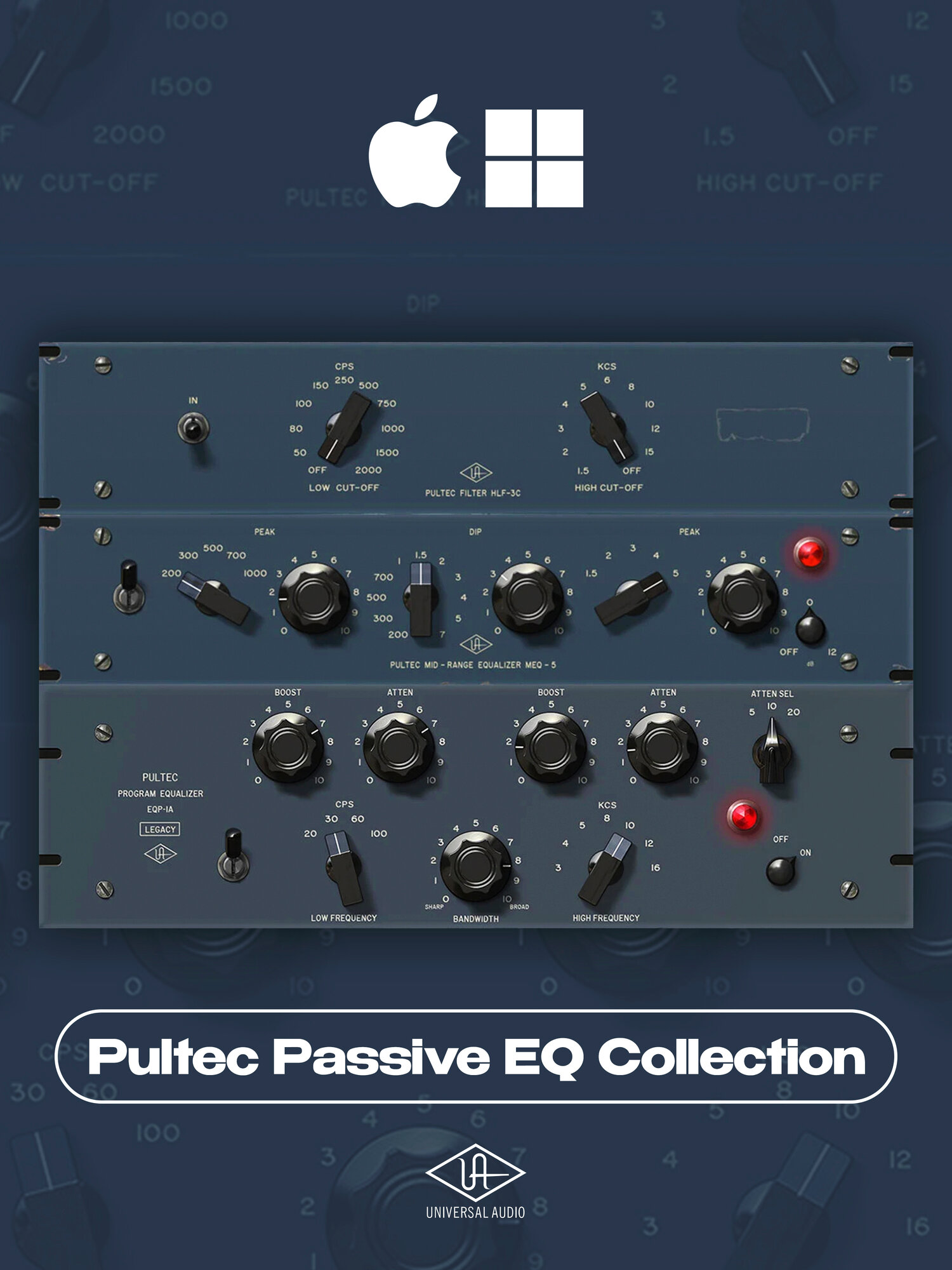 UAD Pultec Passive EQ Collection (Лицензионный ключ) для macOS & Windows
