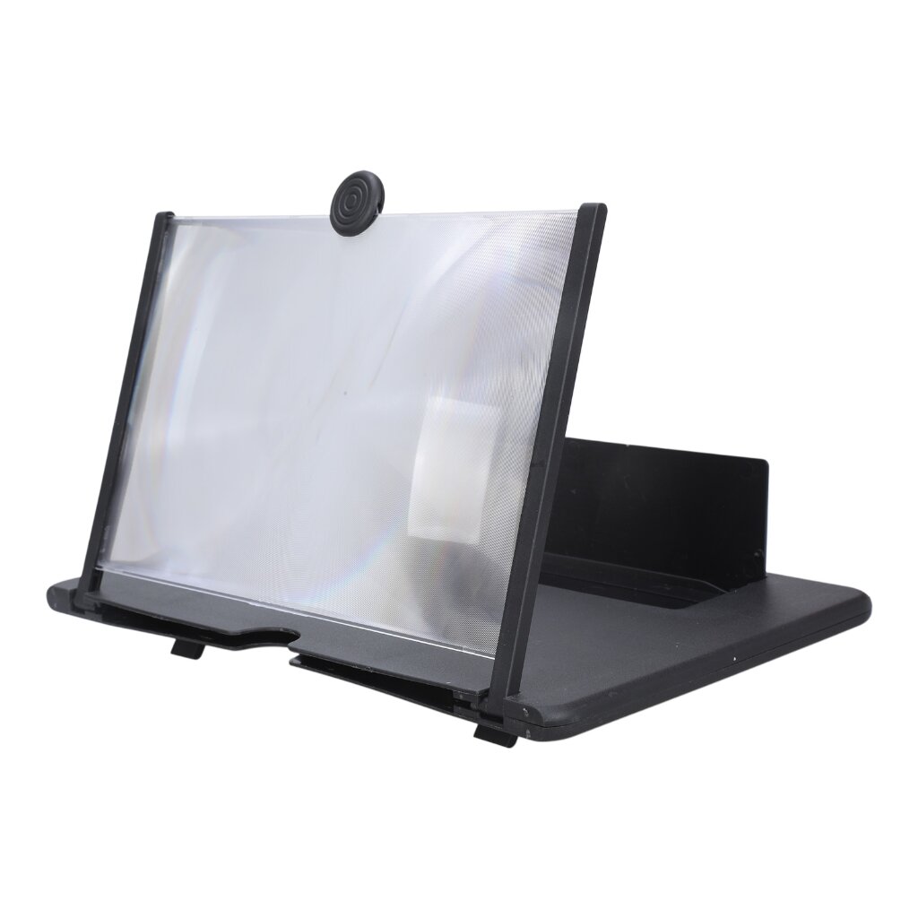 10/12-дюймовая лупа Увеличитель Экрана проектора Подставка для телефона Поддерживает все смартфоны