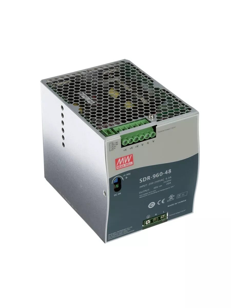 Источник питания 960 Вт (48В/20А) SDR-960-48