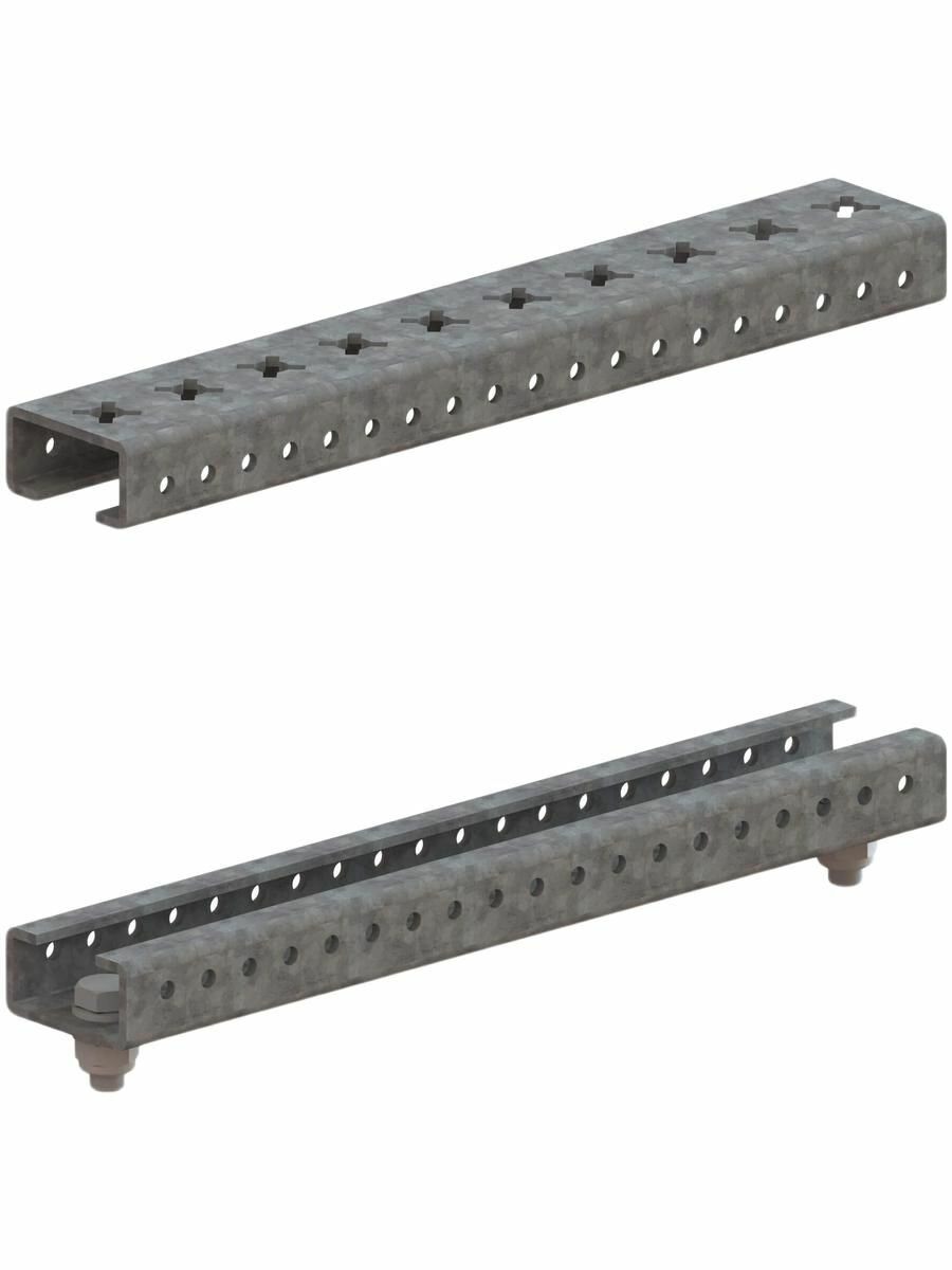 DKC Комплект реек для установки главной шинной системы, 300мм (арт. R5BBMR300)