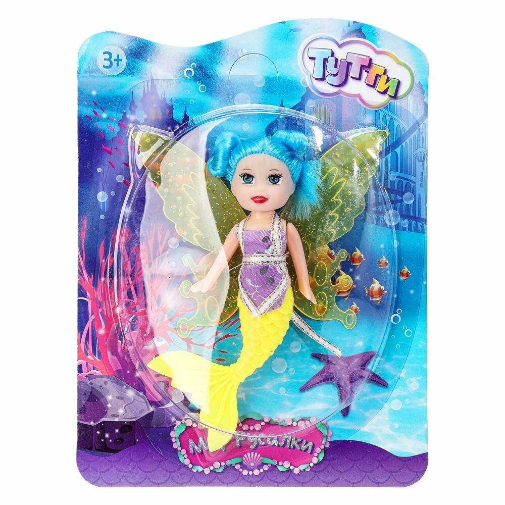 Кукла русалка 13 см. с крыльями Тутти Y1903O154-1-RU
