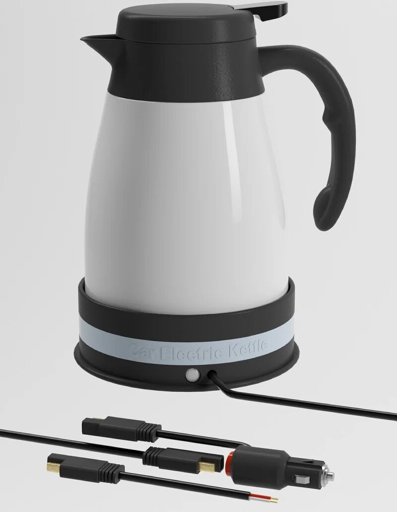 Автомобильный чайник Dobleuno 12/24В 1200 мл