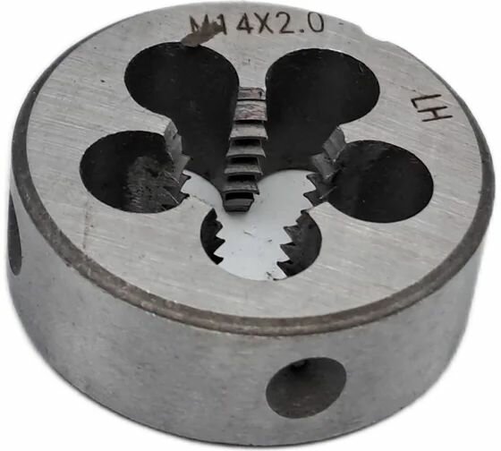 Плашка М 14х2,0 левая /LH/ круглая для метрической резьбы, класс точности 6g, сталь 9хс, гост 9740-71