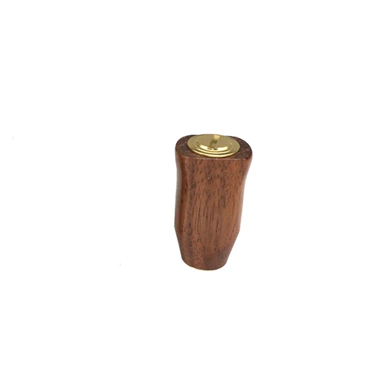 Деревянная ручка катушки Black Walnut Gold