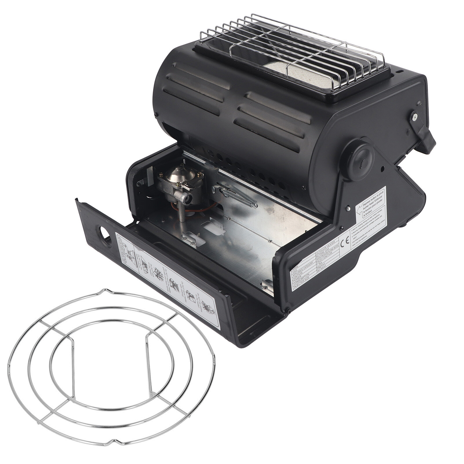 Обогреватель газов типа карты