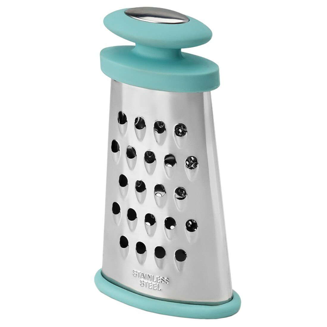 ATMOSPHERE Azure двухгранная тёрка металл/пластик для натирания сыров овощей цуккини