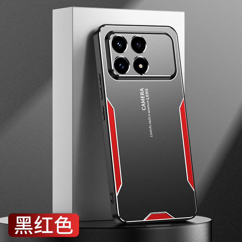 Чехол для Poco F8 Pro / Поко Ф8 Про объединительная панель из алюминиевого сплава защитная оболочка