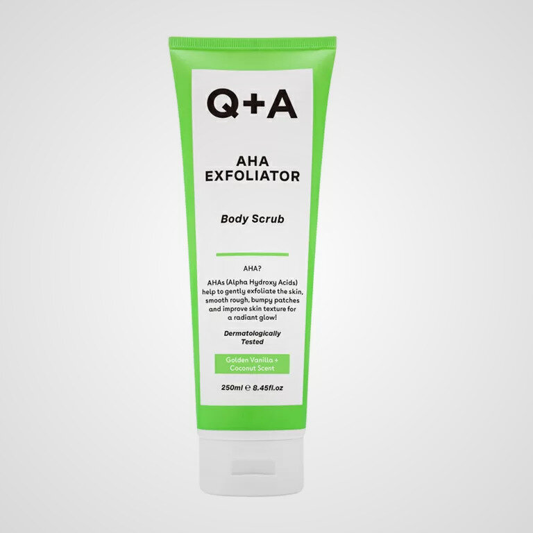 Скраб для тела AHA EXFOLIATOR 250 мл Q+A AHA EXFOLIATOR Скраб 250 мл