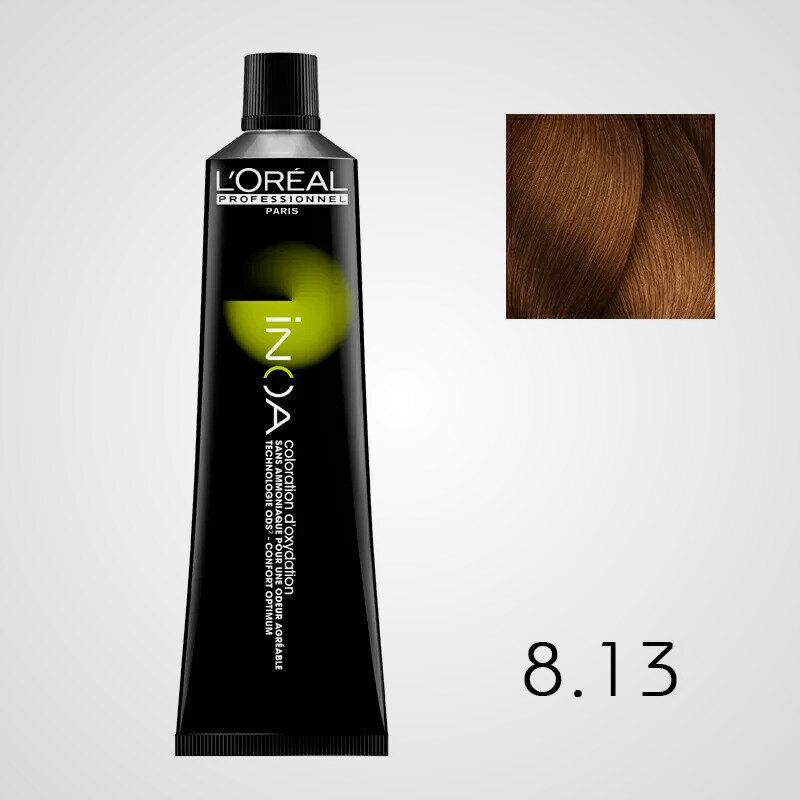 Краска для волос Inoa 8.13 60 гр L'Oreal Professionnel Inoa 8.13 60GRM V150 Краска 60 гр