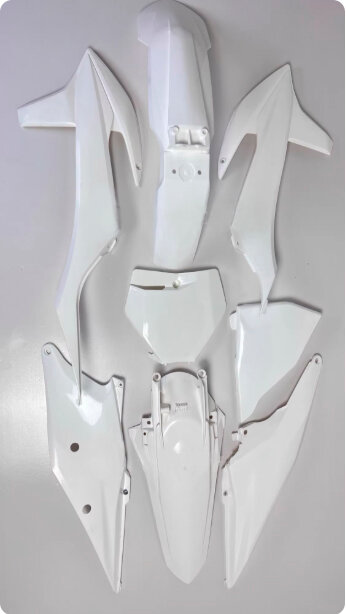 Комплект пластика для мотоцикла KTM EXC/SX/SX-F/EXC-F/GR8/Regulmoto/Kews 2019-2023 Белый